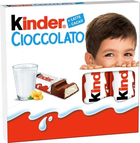 FERRERO BARRETTA KINDER 50GR - Conf. da 20 — Nbg Shop | L'ingrosso che ...